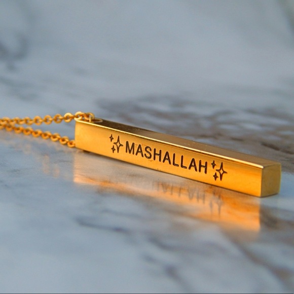 ACCESSARI | Jewelry | Accessari Mashallah Necklace | Poshmark